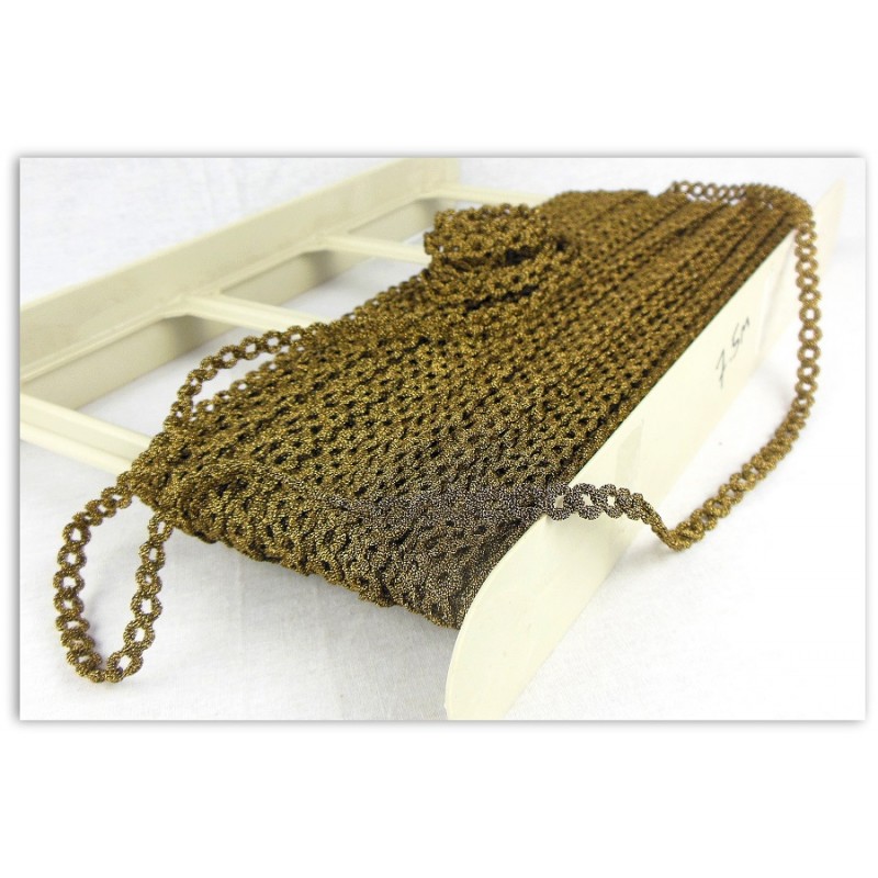 Metallic Decorative Braid Trim - 8mm |Castle Trimmings