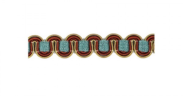 Scroll Gimp Braid 12mm : Scroll Gimp - Blue, Tan & Gold ...