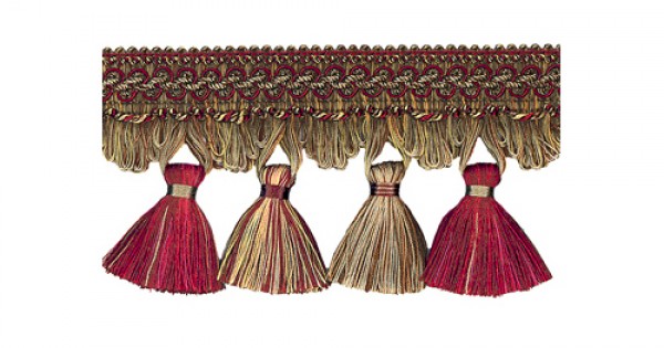 Decorative Trimmings & Curtain Tiebacks in Rich Burgundy ...