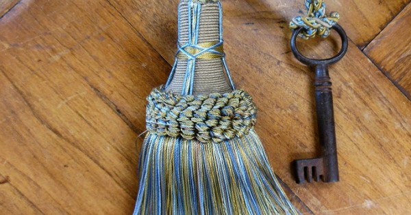 Large Decorative Key Tassels | Castle Trimmings