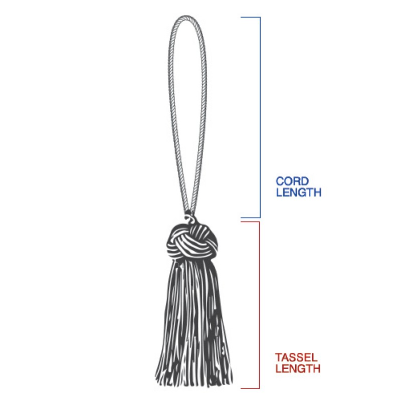 Large Decorative Key Tassel | Castle Trimmings | Buy Online