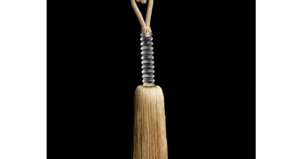 Milan Single Tie back with Perspex MTBP6 Vitorrio