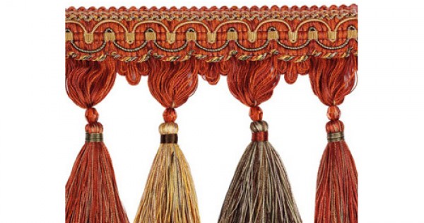 Upholstery Trimmings & Tiebacks in Terracotta, Straw ...
